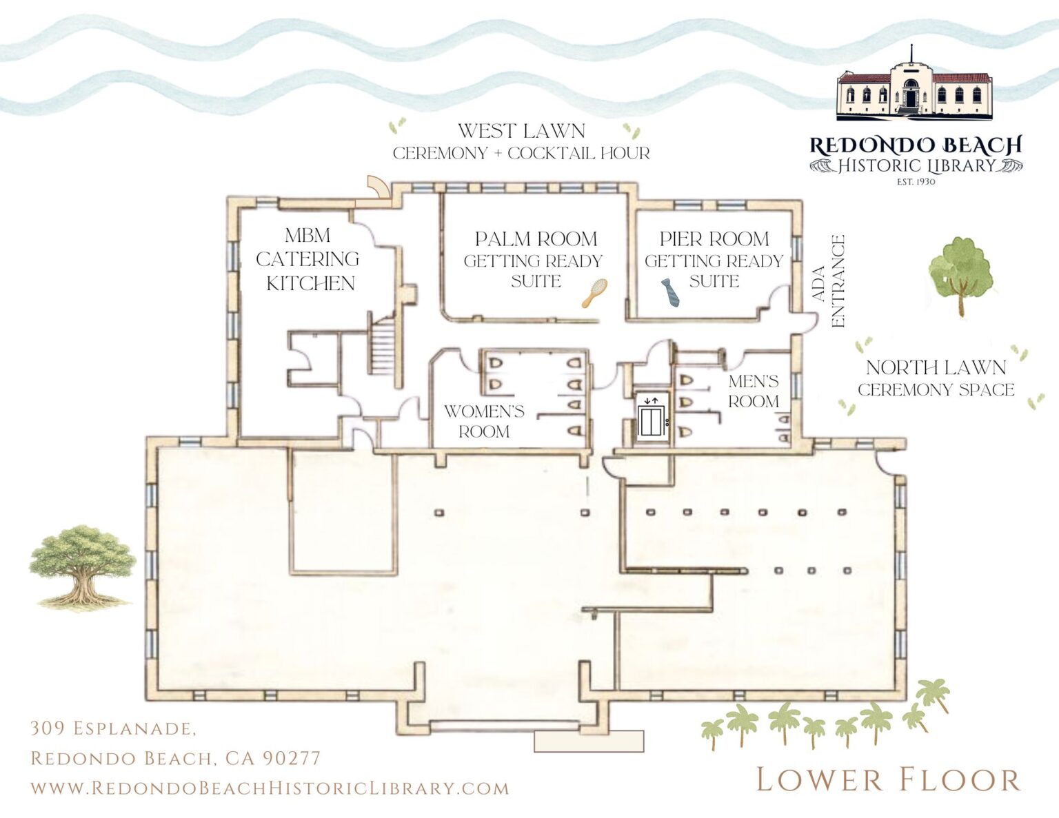 Redondo Beach Historical Library | Ocean Side Event Venue in Redondo ...